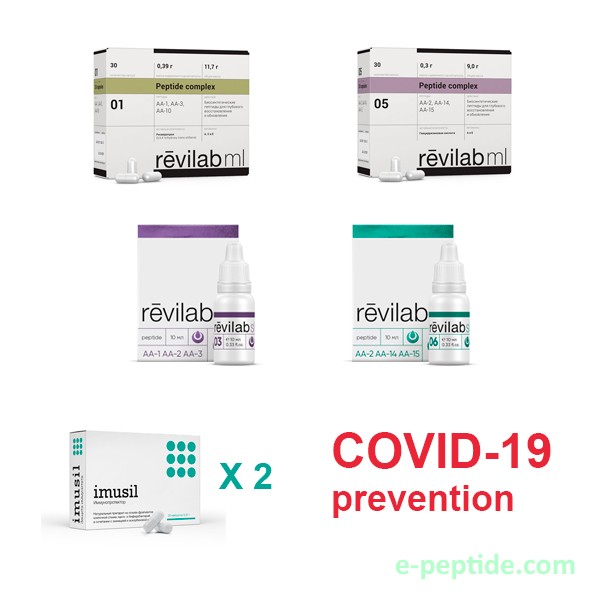 Peptide complex for coronavirus prevention.