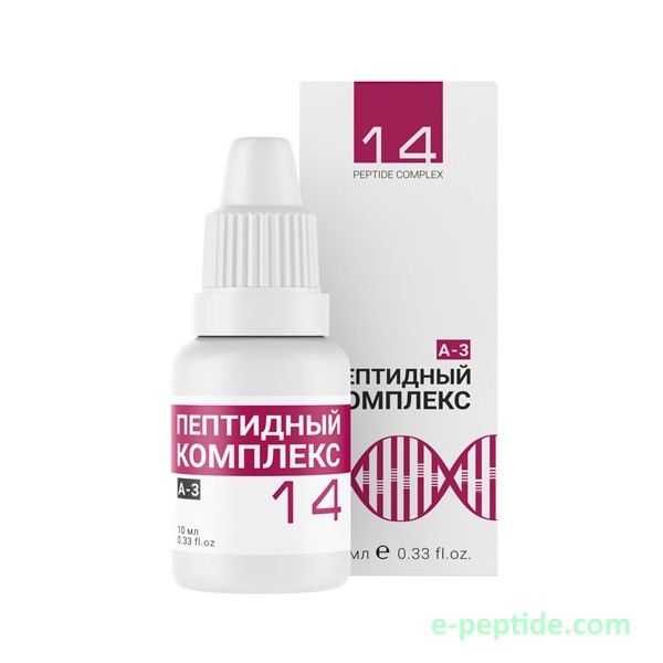 Liquid peptide comlex for veins.